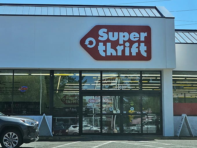 Behind these unassuming glass doors lies a wonderland where $25 can transform your wardrobe, home, and possibly your entire outlook on retail therapy.