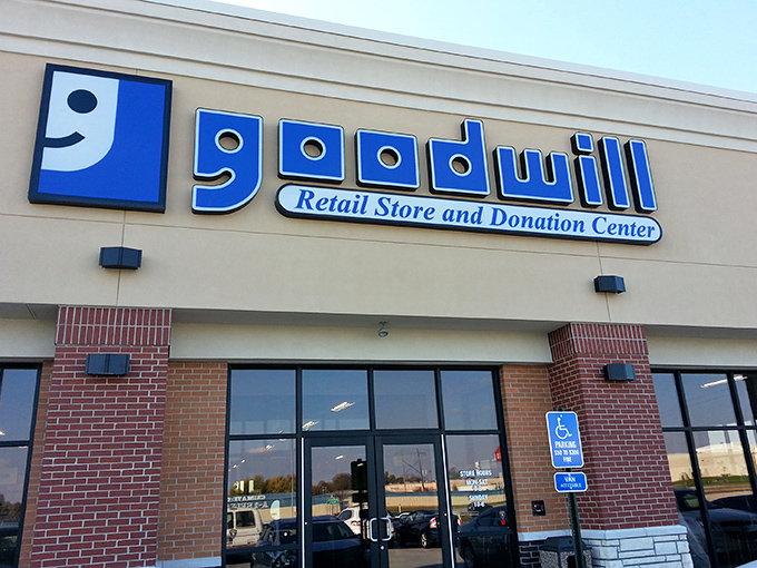 A modern retail oasis in a sea of asphalt, this Goodwill location stands ready to transform your shopping experience and your budget.