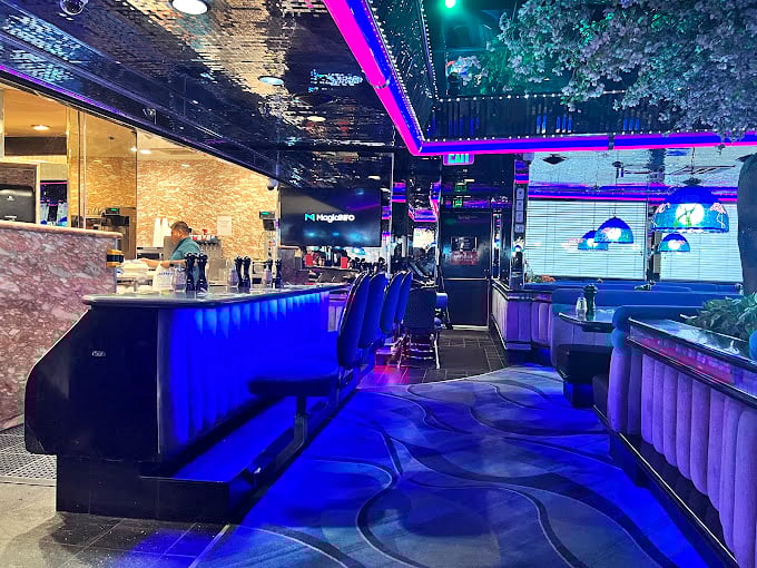 Step into the Fireside Lounge and you've entered a time capsule of Vegas cool &ndash; all mirrors, neon, and plush seating that whispers, "What happens here stays here."