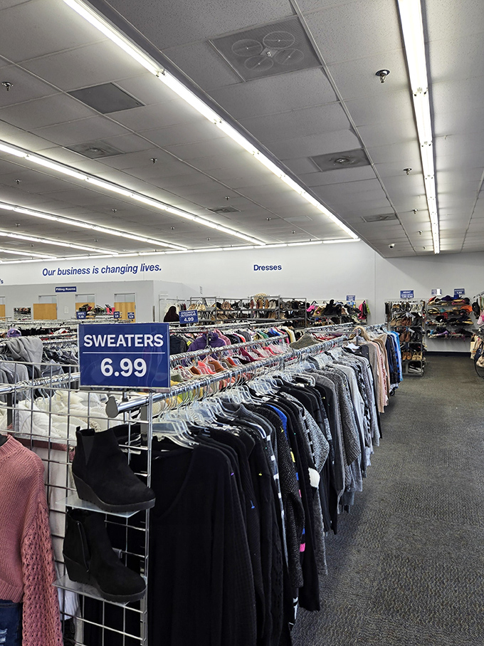 Sweaters for $6.99? That's not a typo&mdash;that's the everyday reality where treasure hunting becomes an Olympic sport.