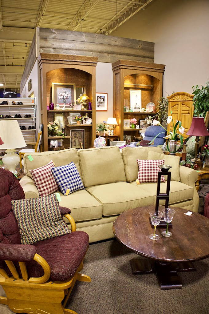 This living room display could be straight from a home design magazine, except everything here costs less than your monthly coffee budget.