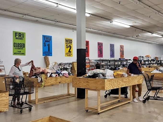 Those colorful daily deal signs aren't just decoration; they're your roadmap to savings that change with the calendar.