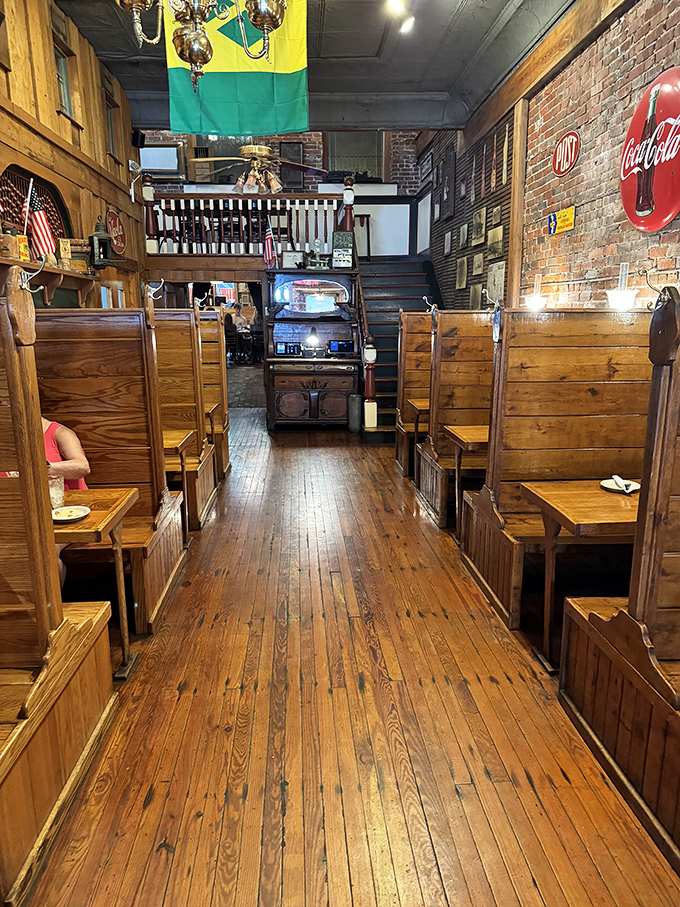 Those wooden booths aren't just seating&mdash;they're time machines where countless stories have unfolded over plates of fresh seafood and cold drinks.