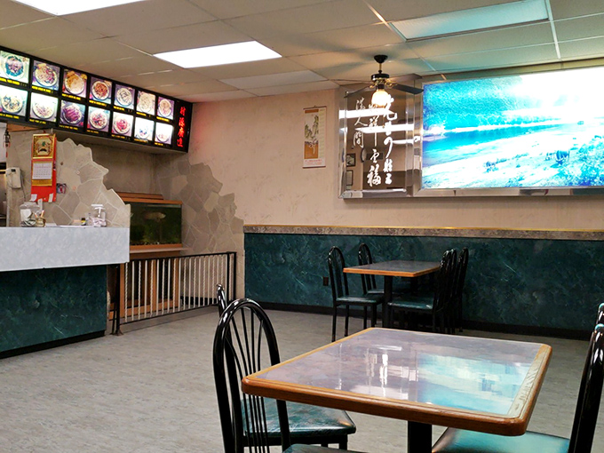 Simple, unpretentious interiors let you know immediately &ndash; this place prioritizes what's on your plate, not what's on their walls.