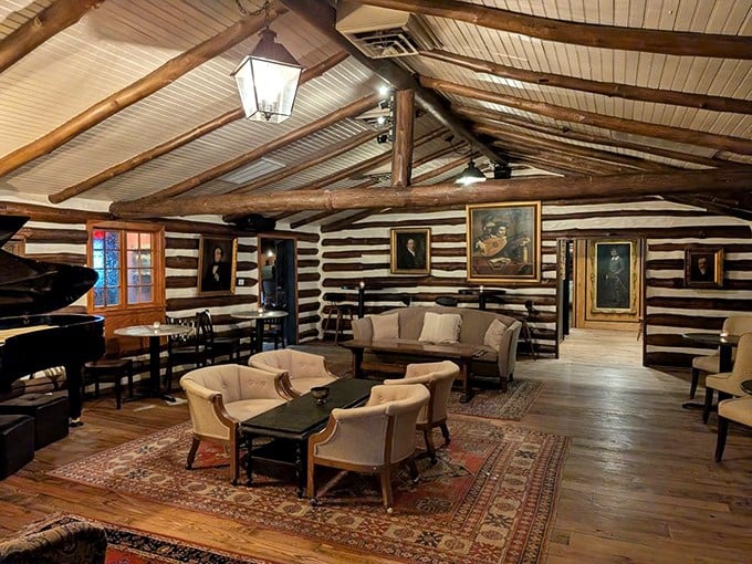 Step inside and time slows down &ndash; exposed logs, oriental rugs, and comfortable seating create the perfect backdrop for culinary memories in the making.