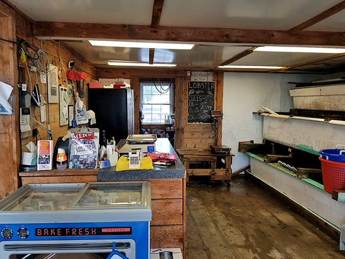 No fancy POS systems here &ndash; just wooden walls, handwritten menus, and the authentic charm of a place that prioritizes fresh catch over frills.