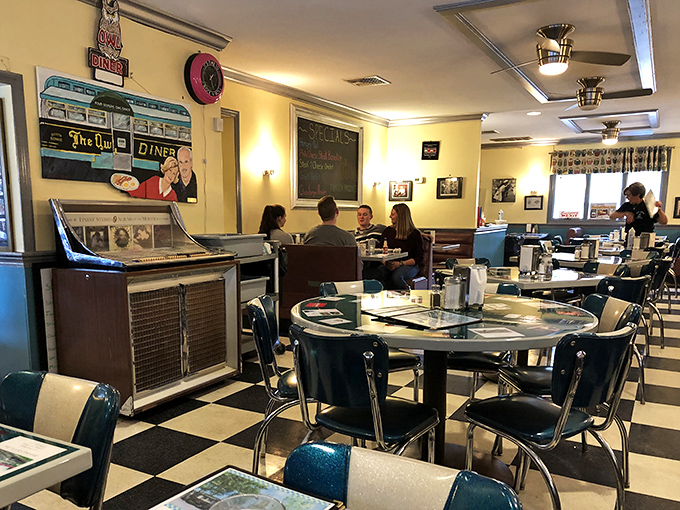 Classic chrome, checkered floors, and cozy booths &ndash; stepping into The Owl feels like walking onto the set of a perfect diner scene in your favorite movie.