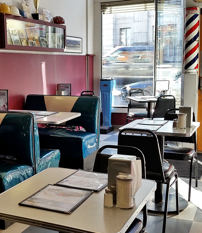 Step back in time with these vintage booths&mdash;where the vinyl is teal, the tables are Formica, and the memories are priceless.