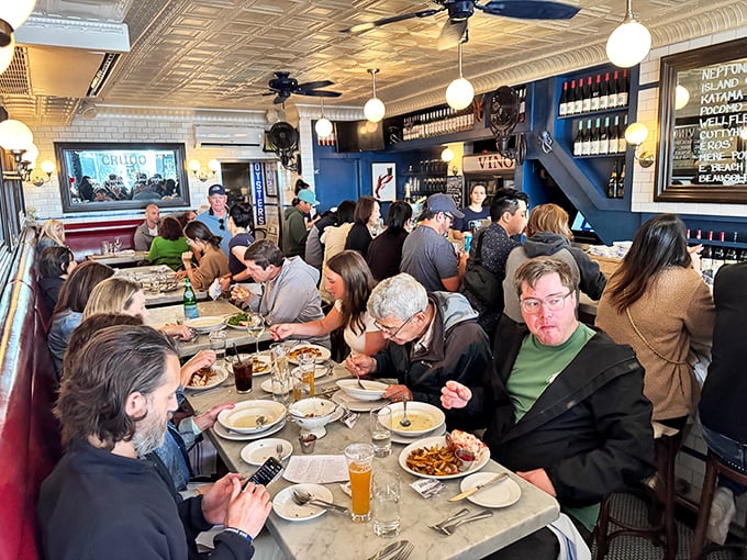 Packed tighter than a subway car, yet everyone's grinning like they've won the lottery&mdash;turns out, they kind of have.