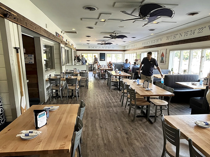 Elegant simplicity defines the dining room, where that impressive wine display isn't just for show&mdash;it's a roadmap to delicious possibilities.