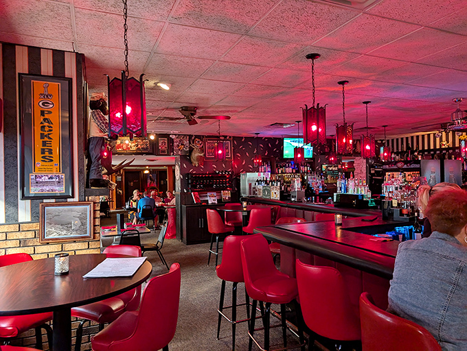 Step into a time machine of red vinyl and warm lighting. This bar isn't trying to be trendy&mdash;it achieved perfection decades ago.