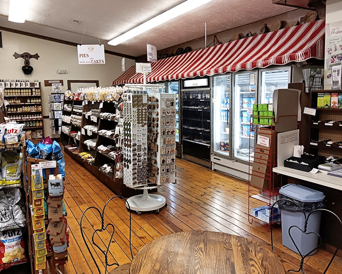 Step inside and behold the promised land&mdash;red-and-white striped awnings, wooden floors, and shelves stocked with temptations that would make a dietitian weep.