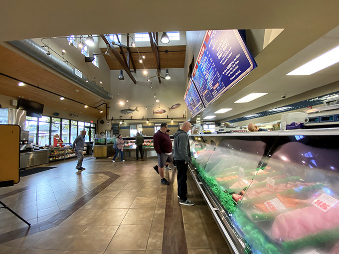 The fish counter at Point Loma is where dreams and dinner plans collide&mdash;a glistening showcase of the Pacific's finest offerings.