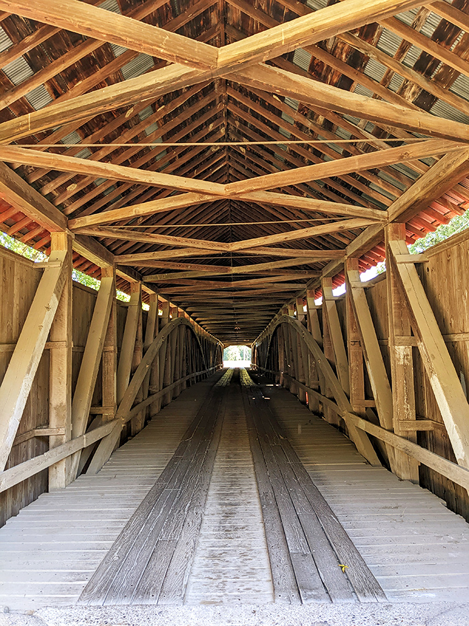 Look up at that timber framework&mdash;it's like standing inside a wooden puzzle solved perfectly over a century ago.