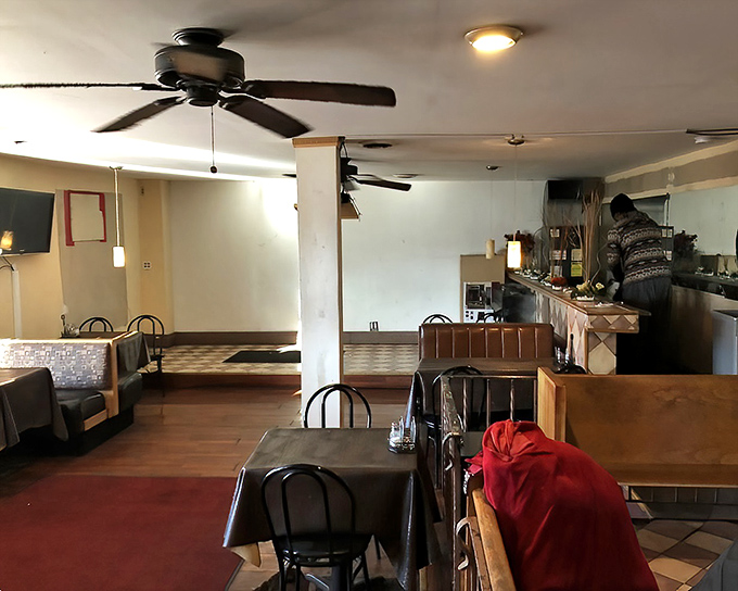 Simple, no-frills interior where the focus remains squarely on what matters most&mdash;the food that keeps people coming back.