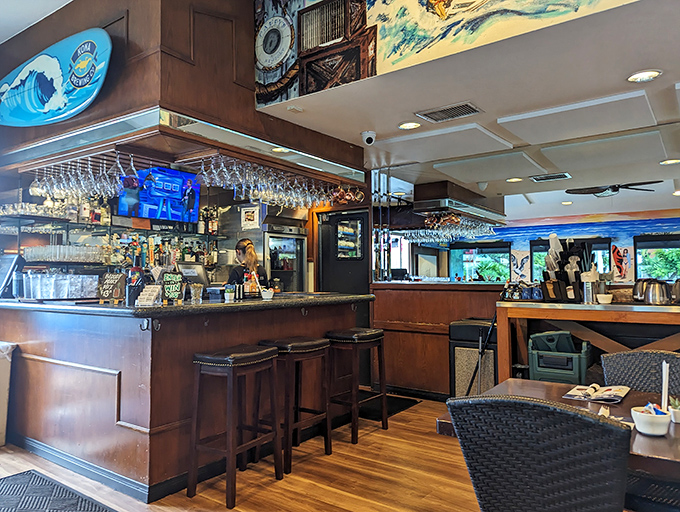 The bar at Cappy's isn't just where drinks are poured&mdash;it's command central for coffee refills and the strategic deployment of breakfast delights.
