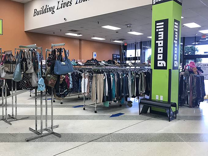 "Building Lives" isn't just a slogan on the wall—it's what happens when you discover the perfect blazer that makes you feel like a million bucks for under ten.