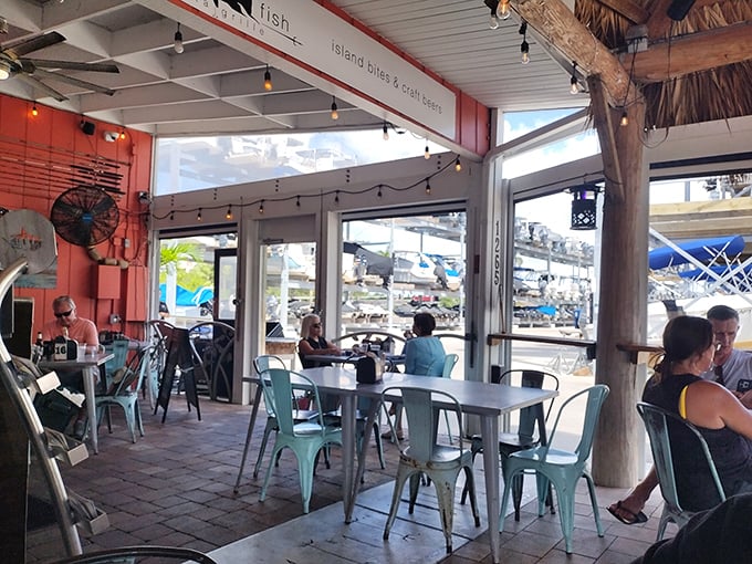 Step inside and you're transported to the golden age of supper clubs. Wood paneling, comfortable chairs, and that unmistakable "you're about to eat well" ambiance.