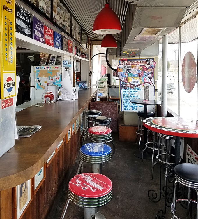 Step inside and suddenly calories don't count. These vintage stools have witnessed decades of first dates, family outings, and locals solving the world's problems over burgers.
