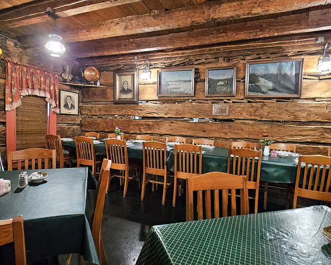 Step inside and travel back in time &ndash; these authentic log walls have witnessed nearly two centuries of American history, including a visit from Abraham Lincoln himself.