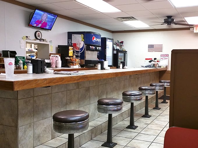 Those counter stools have witnessed countless coffee refills and life stories. The best conversations in Fairmont happen right here.