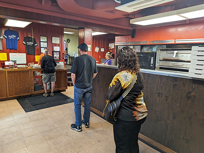 The ordering counter&mdash;where dreams are placed, anticipation builds, and locals exchange knowing glances that say, "You're about to experience something special."