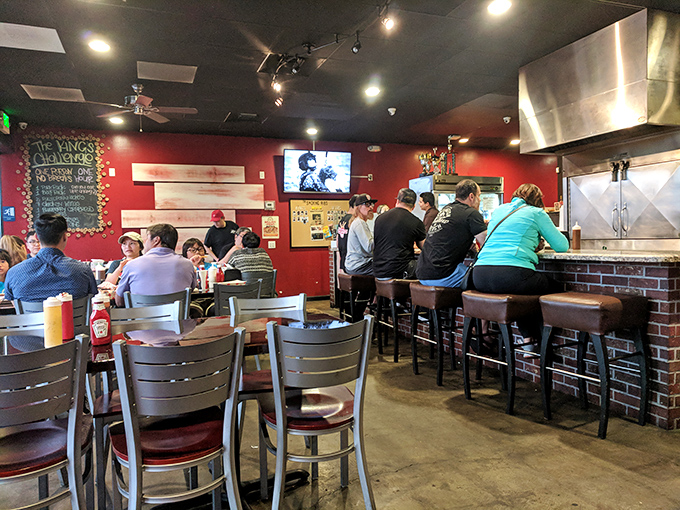 Red walls, wooden accents, and that unmistakable aroma&mdash;this is where barbecue pilgrims come to worship at the altar of smoke.
