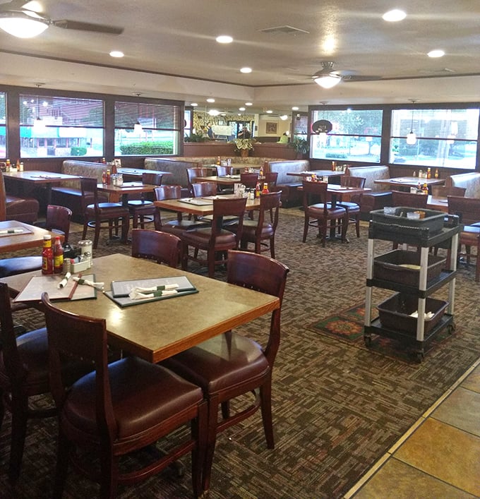 Classic diner comfort meets Midwestern hospitality in this dining room where every table feels like the best seat in the house.