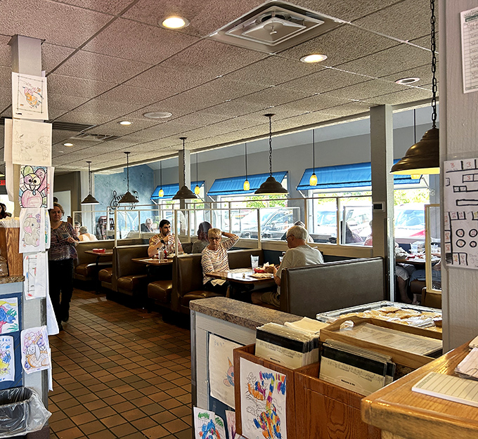 Where booths become family heirlooms and the children's artwork gallery rivals MoMA for pure heart and authenticity.