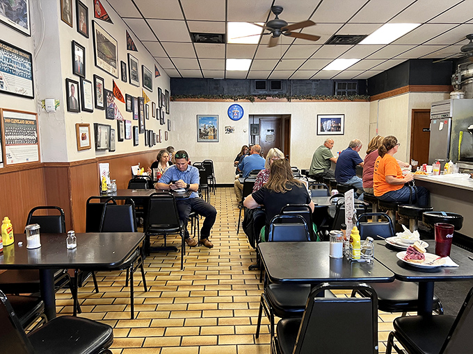 Where memories are made between bites. The no-frills dining room at Danny's has witnessed more Cleveland celebrations than the Rock Hall.