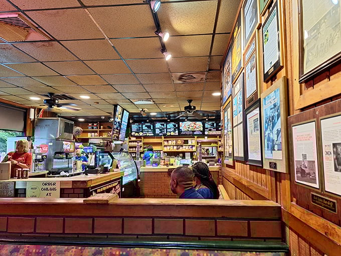 Step inside and you're greeted by wood-paneled walls adorned with decades of history&mdash;a barbecue time capsule where memories are made and appetites are satisfied.