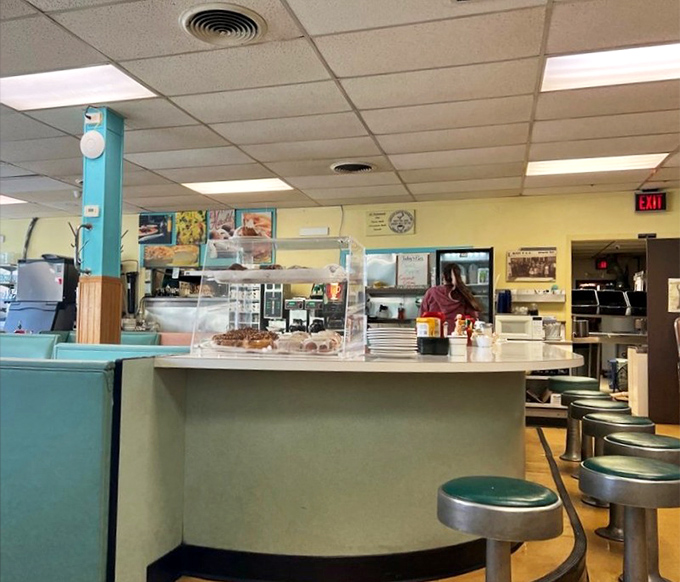 Step inside and time travels backward to when diners meant community, conversation, and comfort.