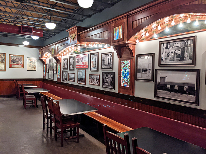 History lines the walls while nostalgia hangs in the air &ndash; this isn't just dining, it's time travel with better food.