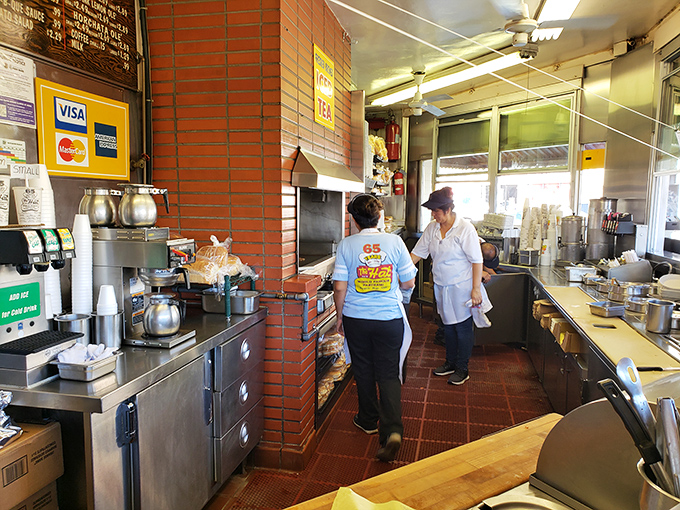 Behind the counter, culinary magic happens in a space that hasn't changed much since your parents' first date. Some traditions are worth preserving.