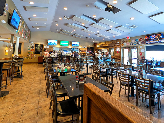 Not all heroes wear capes&mdash;some pour perfect pints in this lively taproom where conversations flow as freely as the craft beer.