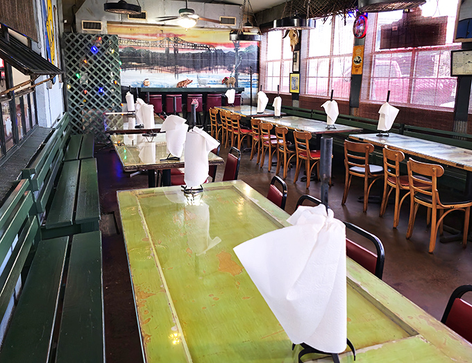 Inside, time slows down as wooden tables and simple decor create the perfect stage for the real star of the show&mdash;smoky, tender meat that speaks for itself.