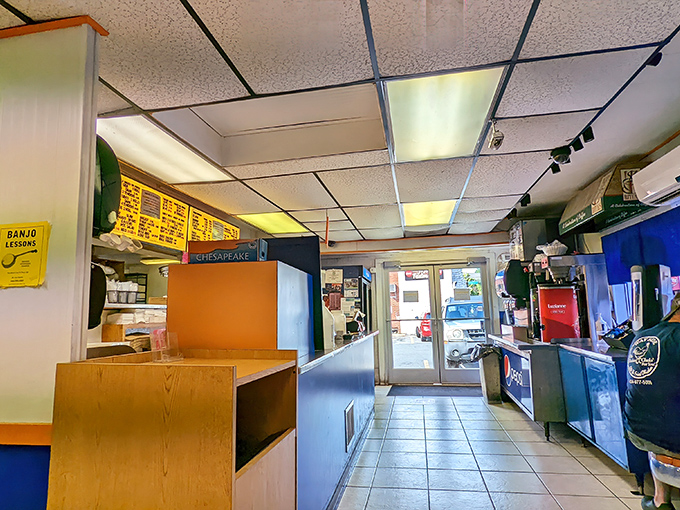 No frills, all thrills. The modest interior of Wayside keeps the focus where it belongs&mdash;on the food that's about to change your day.