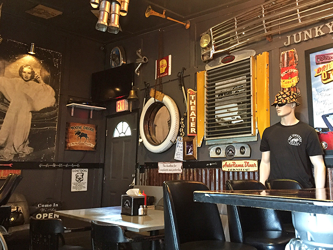 Not just decoration &ndash; every vintage item inside tells a story, creating an atmosphere that's equal parts museum and mouthwatering anticipation.