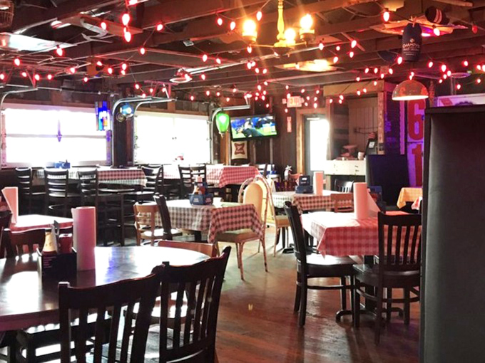 Those string lights create the kind of ambiance that makes every meal feel like a celebration worth having.