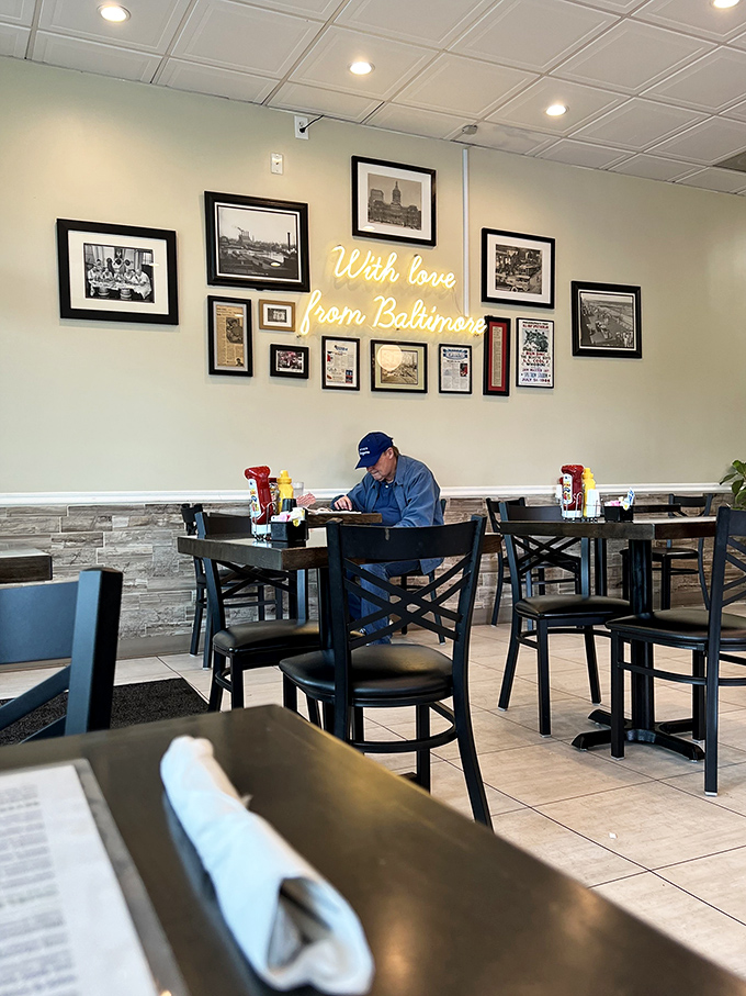 Clean, bright, and refreshingly unpretentious &ndash; like your favorite relative's recently renovated kitchen.