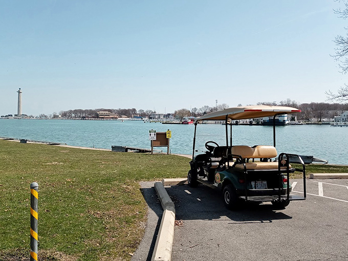 Island transportation at its finest! Golf carts and gorgeous water views make for the perfect slow-paced adventure at Put-in-Bay.