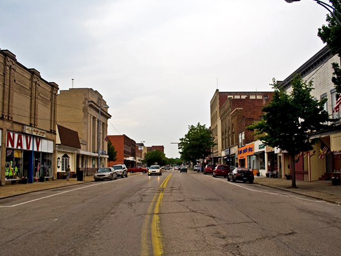 Downtown Ashtabula feels like stepping into a Norman Rockwell painting where people still wave hello and nobody's in a hurry to get anywhere.