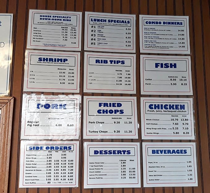 The menu board at Nunn's is like a roadmap to happiness&mdash;straightforward categories, clear choices, and the promise of satisfaction in every selection.