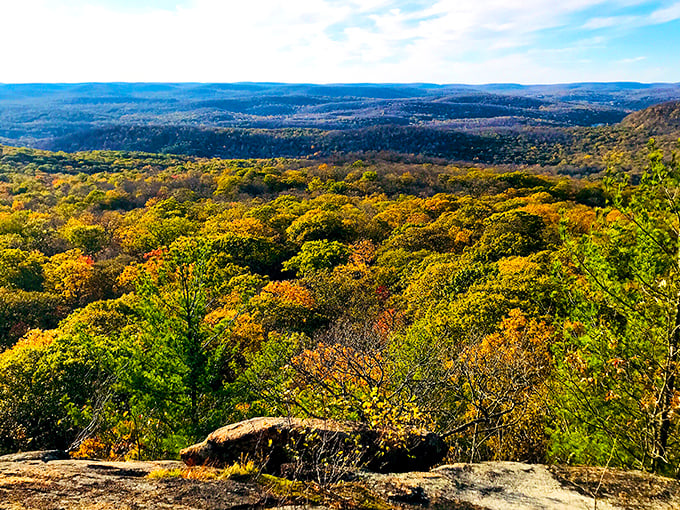 The reward at the end of the climb. This sweeping vista reminds you why your legs are burning—and why it was absolutely worth it.