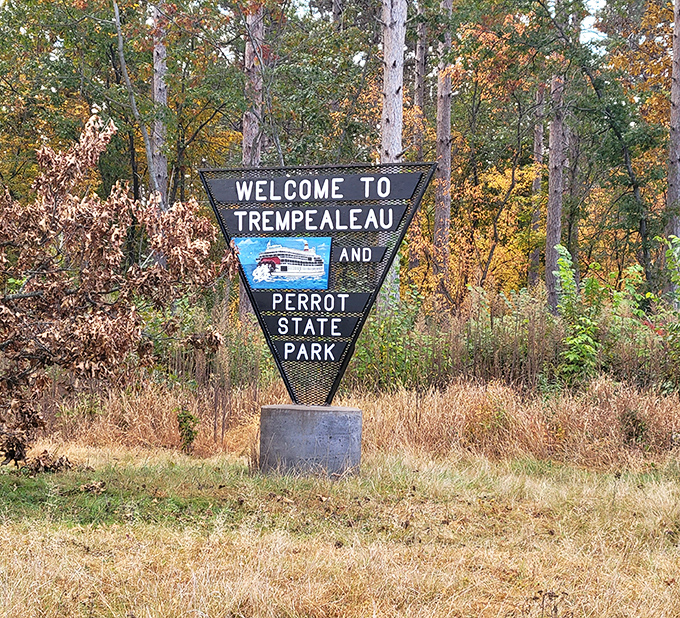 The sign that promises adventure and delivers &ndash; like a handshake agreement with Mother Nature herself.