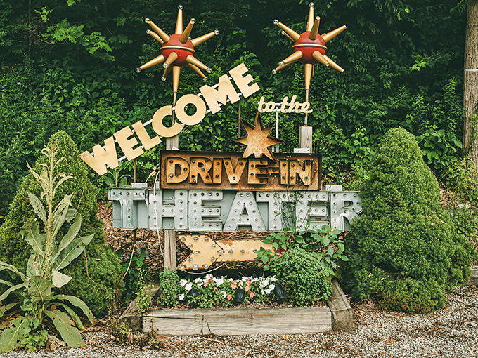 Logic will get you from A to B. Imagination will take you everywhere. This whimsical welcome sign perfectly captures the spirit of movie magic.