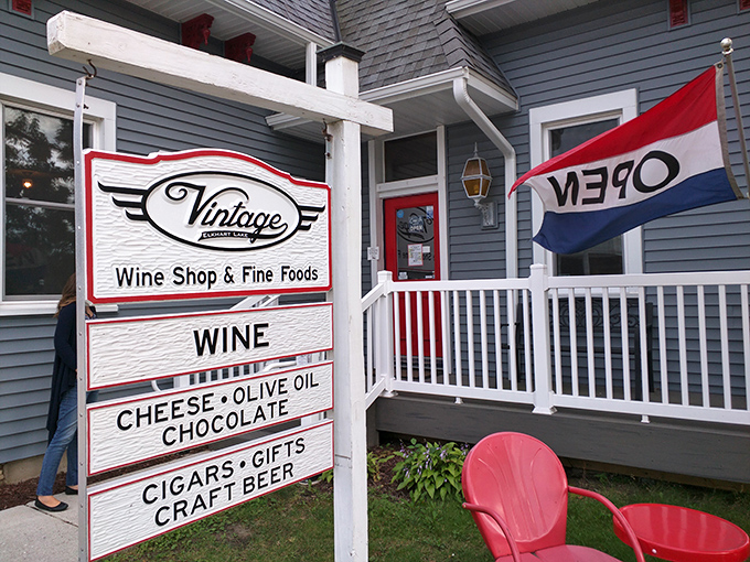 Vintage Elkhart Lake isn't just a shop&mdash;it's a treasure trove where wine, cheese, and chocolate form the holy trinity of vacation indulgence.