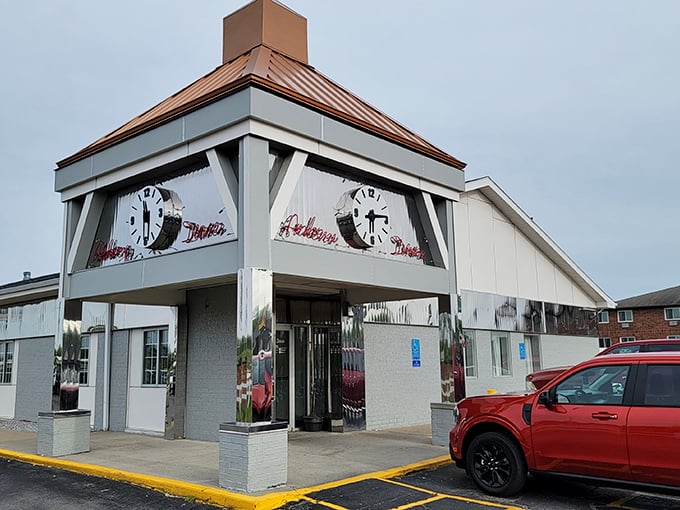 Sometimes the best diners hide behind the most unassuming facades - like finding gold in your backyard.