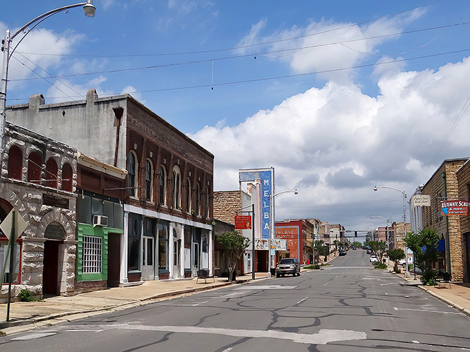 Batesville's historic main drag proves that some streets age like fine wine, getting better with time. 