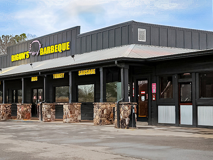 When a barbecue joint displays its meats right on the storefront windows, you know they're not hiding anything from hungry eyes.